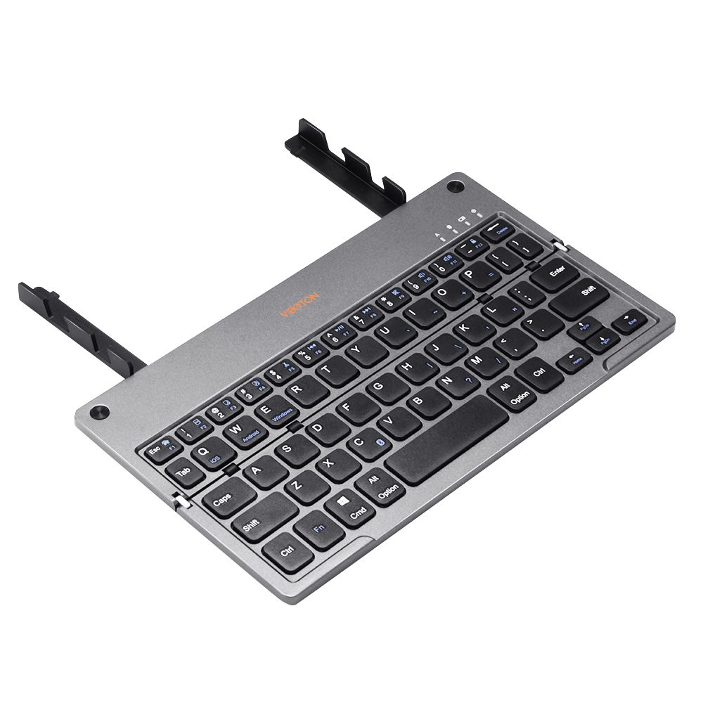 Viboton Bluetooth Wireless Super Slim Portable Folding Keyboard
