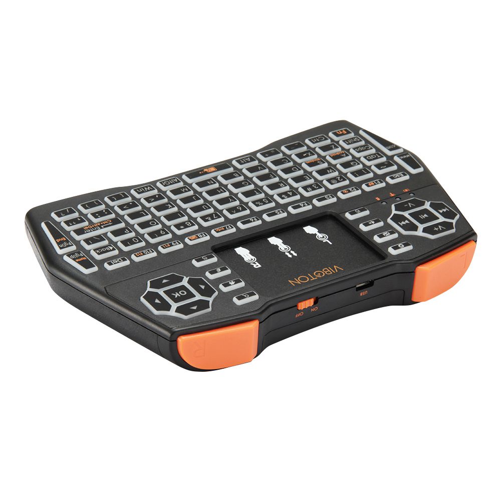 VIBOTON i8-Plus Backlit Wireless Keyboard with Touchpad