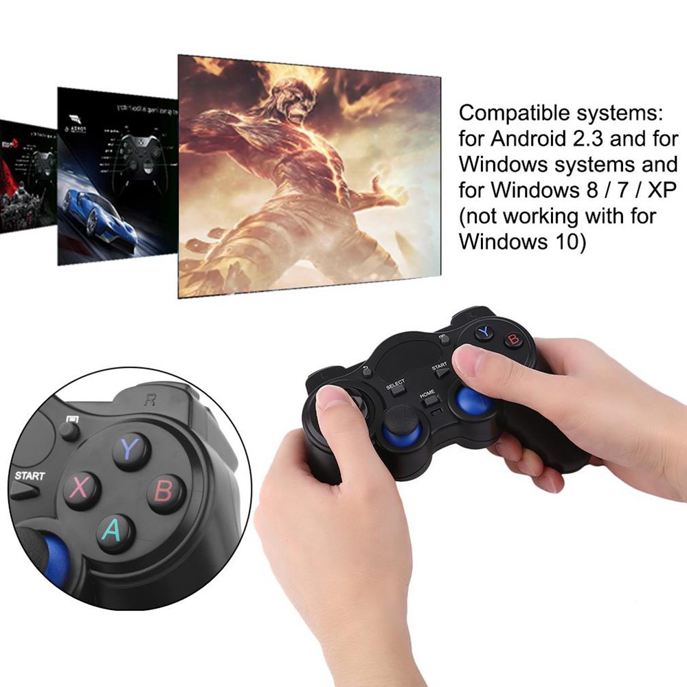 2.4GHz Wireless Gamepad with OTG Converter
