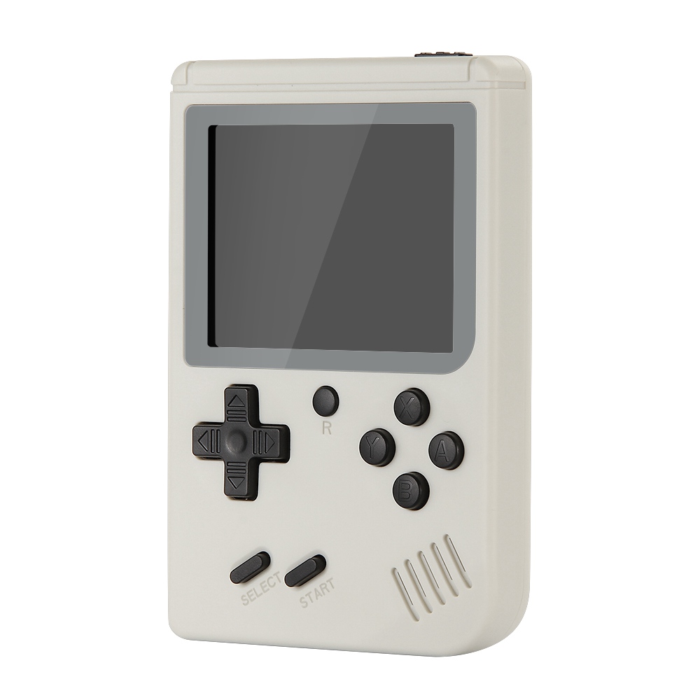 Built-in 168 Classic Game Retro FC Handheld Console White
