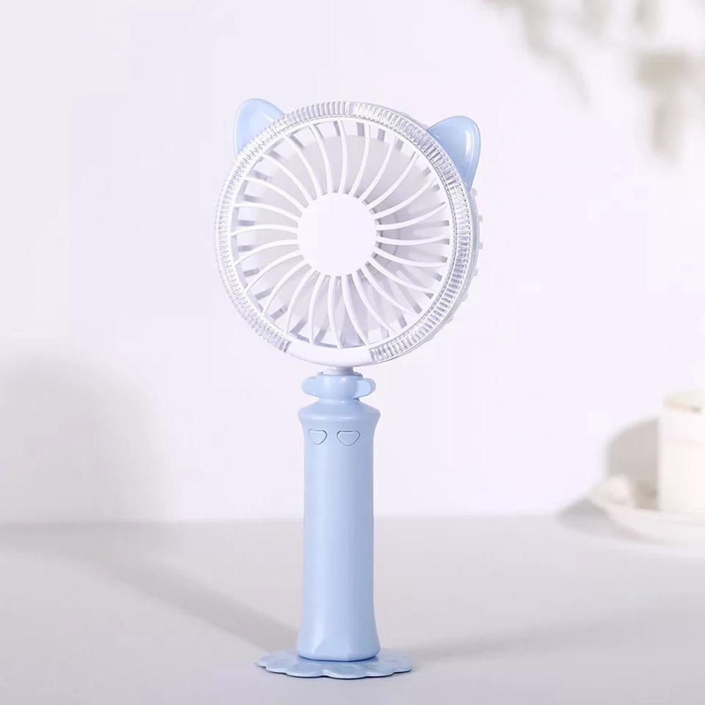 USB Fan Shake Head Blue