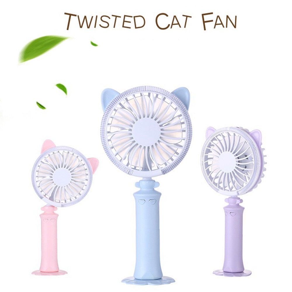 USB Fan Shake Head Blue