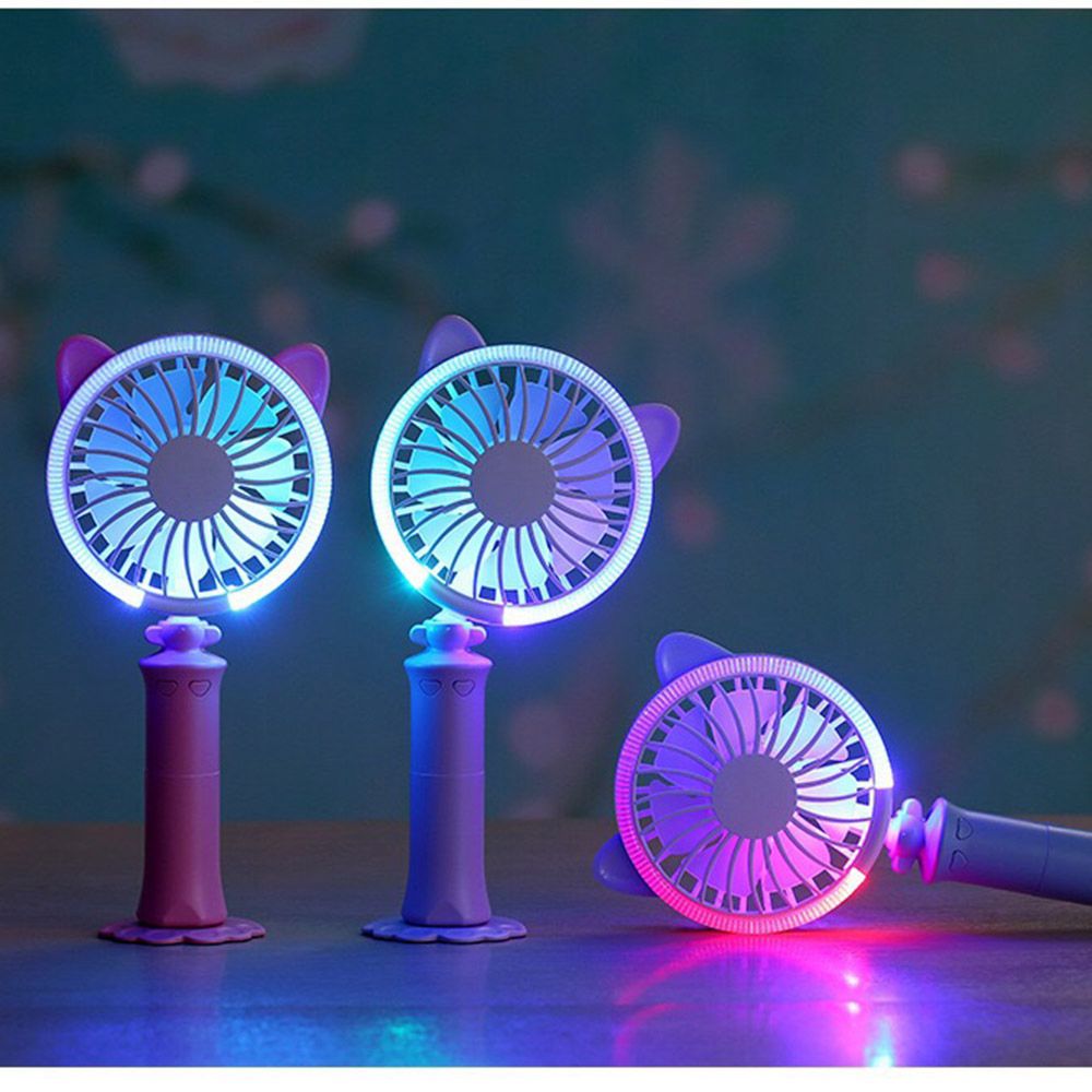 USB Fan Shake Head Blue