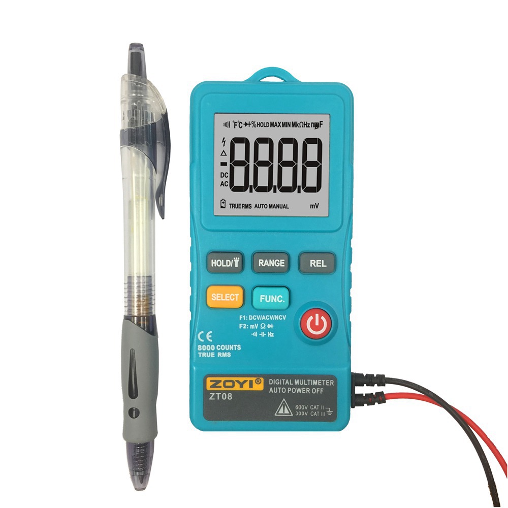 ZT08 Portable Slim Card Type Digital Multimeter