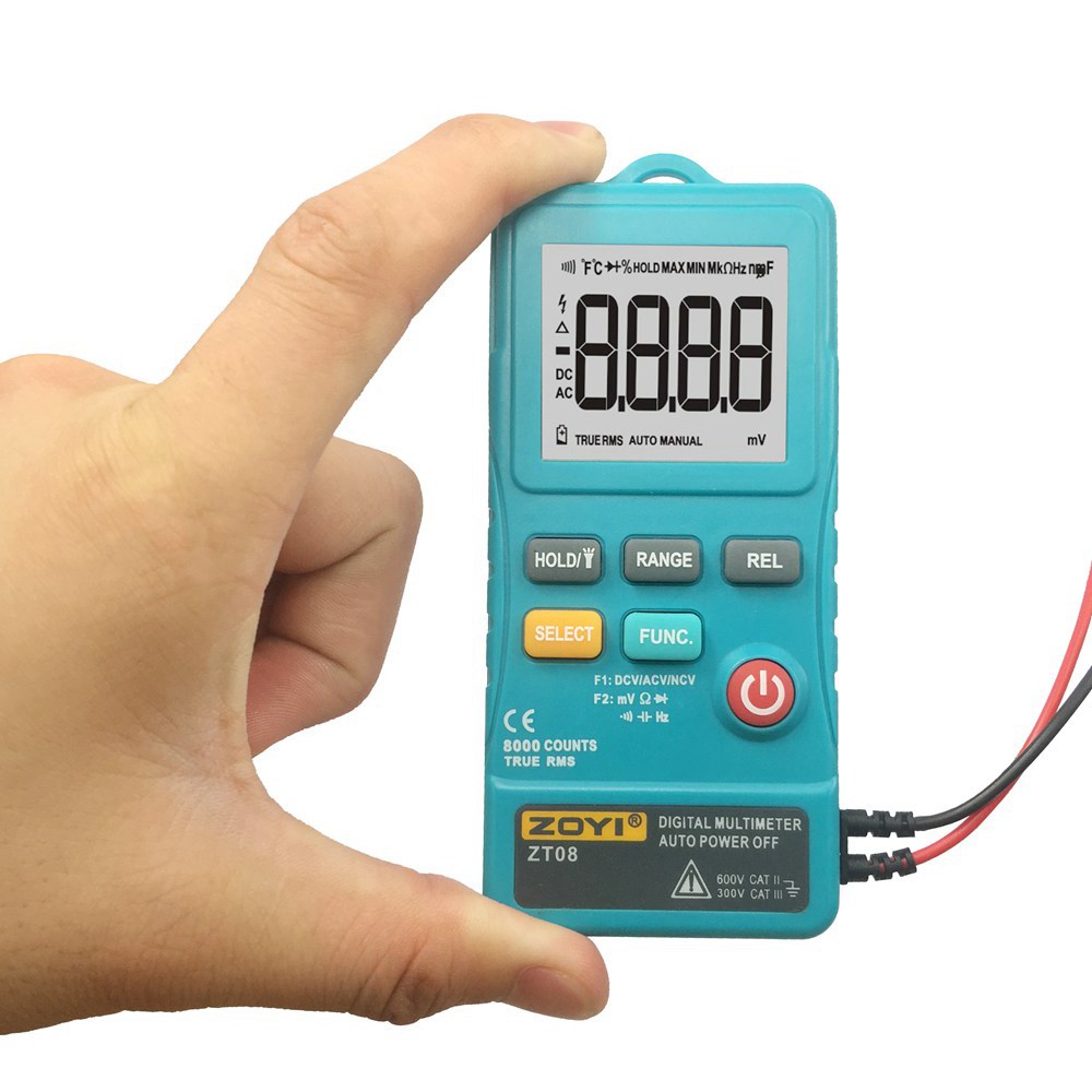 ZT08 Portable Slim Card Type Digital Multimeter