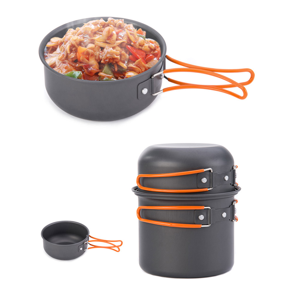 NatureHike Outdoor Utensil Portable Picnic Pot Set Light Weight