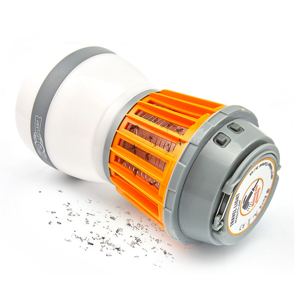 Outdoor Insect Killer Electric Shock Led Multifunction Camping Light