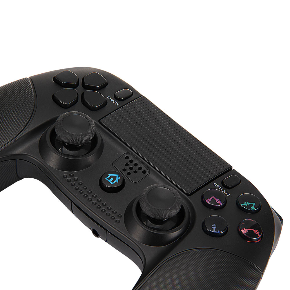 JRH-8951 Bluetotoh Game Controller Joystick for PS4 PS3 PC Black