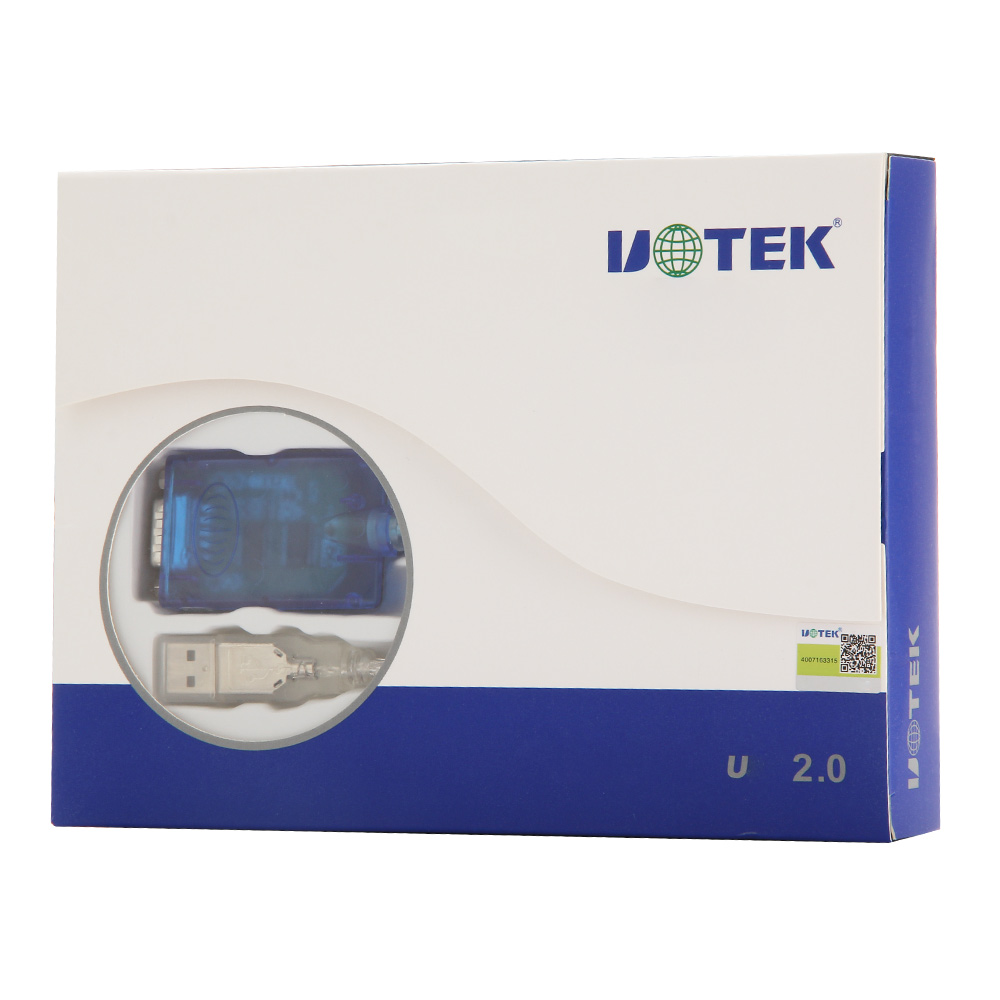UTEK UT-880 USB To RS232 9-pin Serial Cable DB9 USB Serial Line
