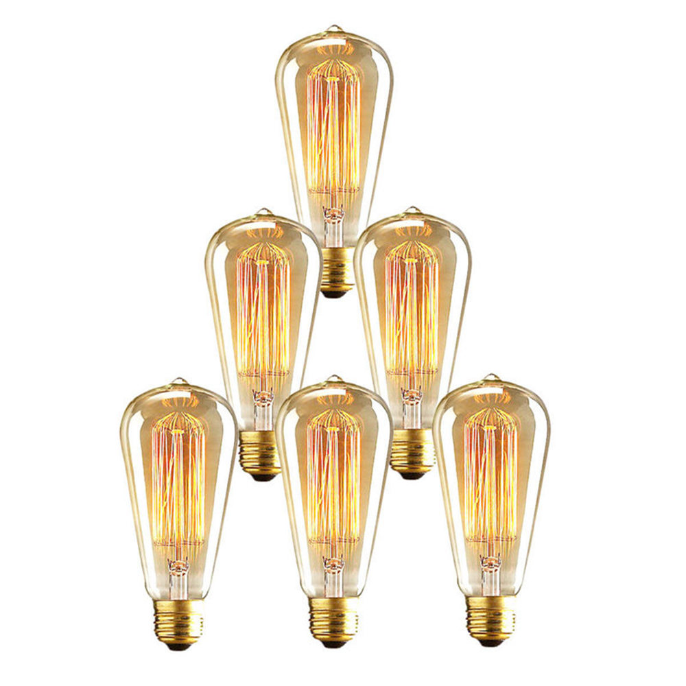 E27 ST64 40W Edison Bulb
