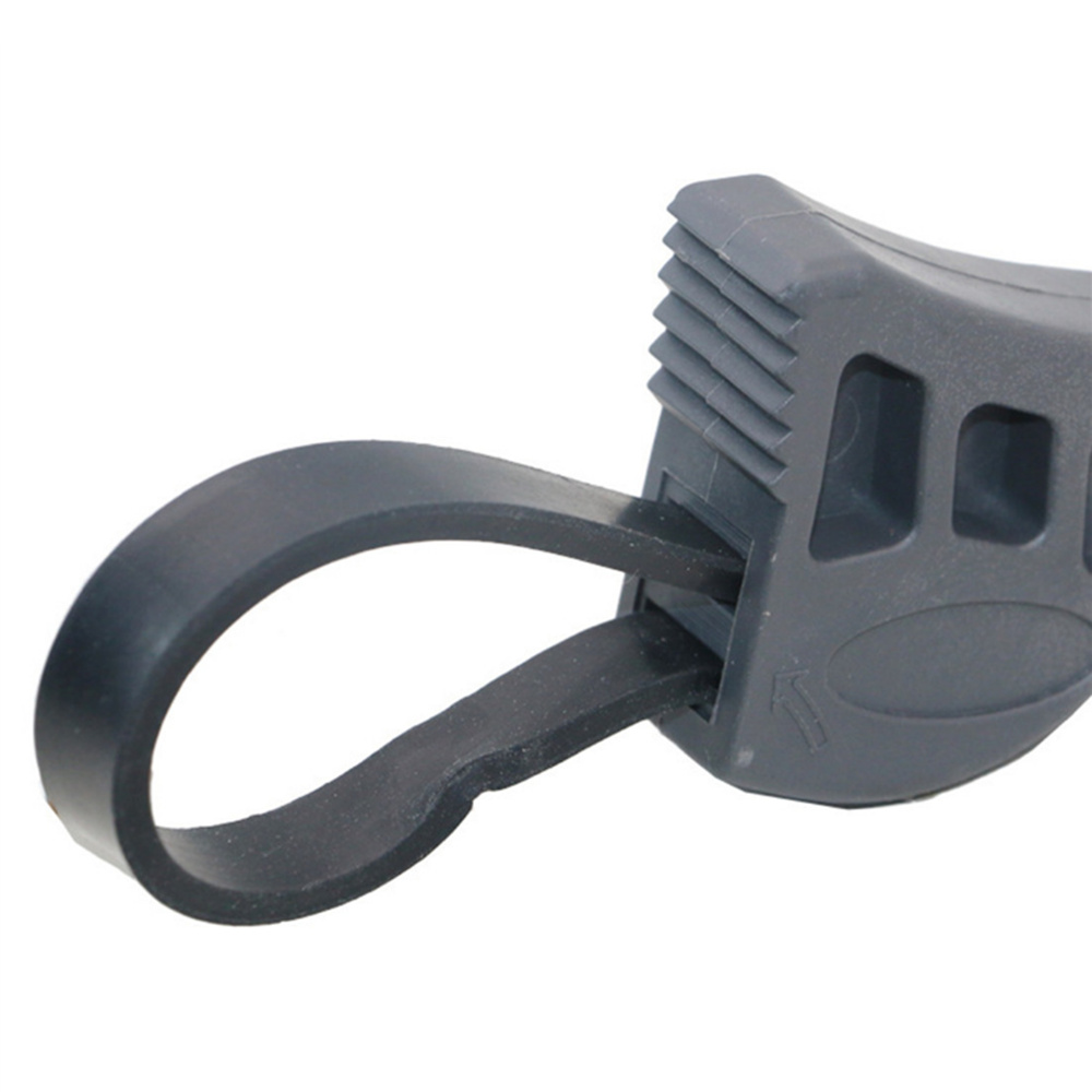 Adjustable Multi-function Rubber Strap Wrench Tools Black