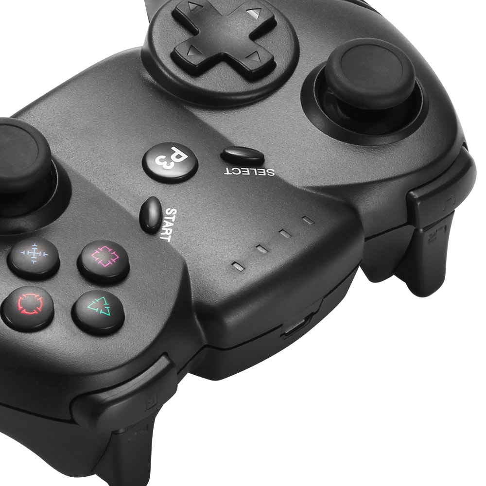 JRH-8322 Bluetooth 6 axis Gamepad Controller PS3 Black