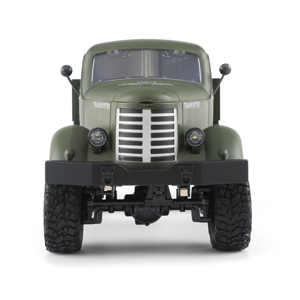 JJRC Q60 Transporter RC Car 6WD Military Truck RTR Army Green