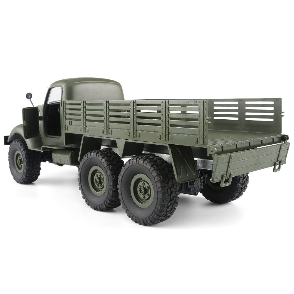 JJRC Q60 Transporter RC Car 6WD Military Truck RTR Army Green