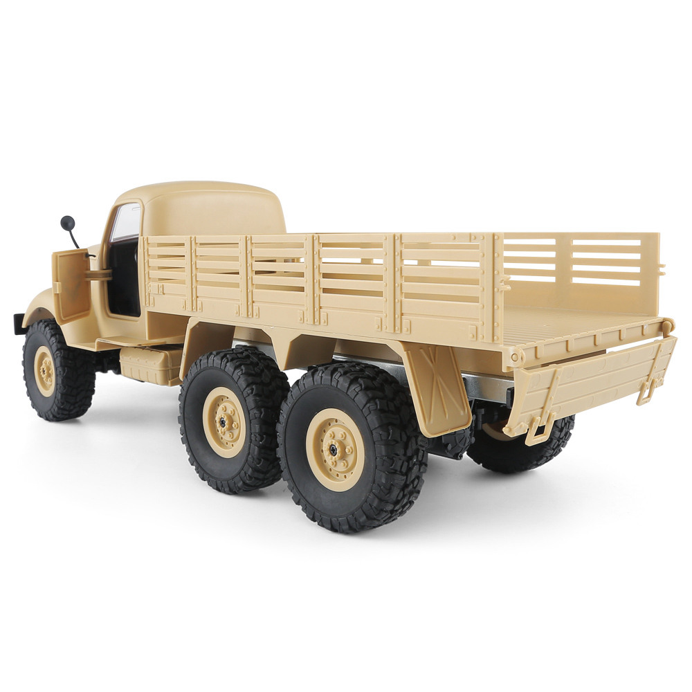 JJRC Q60 Transporter RC Car 6WD Military Truck RTR Khaki