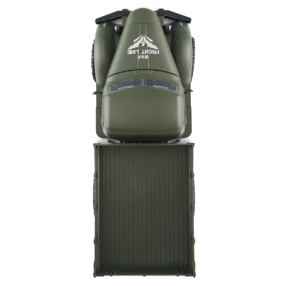 JJRC Q61 Transporter RC Car 4WD Military Truck RTR Army Green