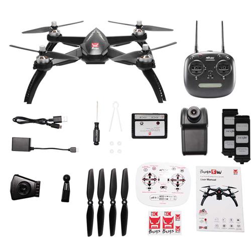 MJX Bugs 5 W B5W RC Quadcopter RTF With Extra Battery