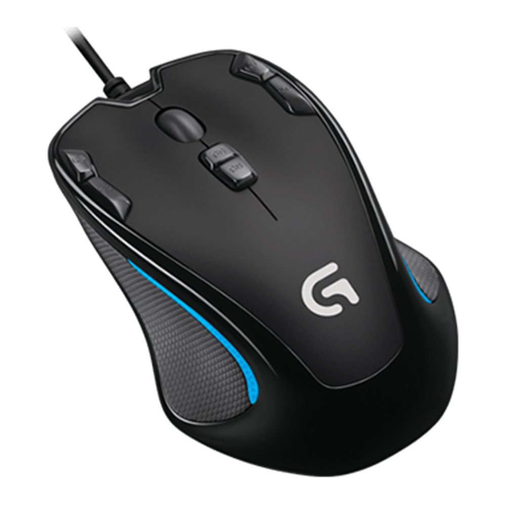 Logitech G300S Wired Gaming Mouse Black