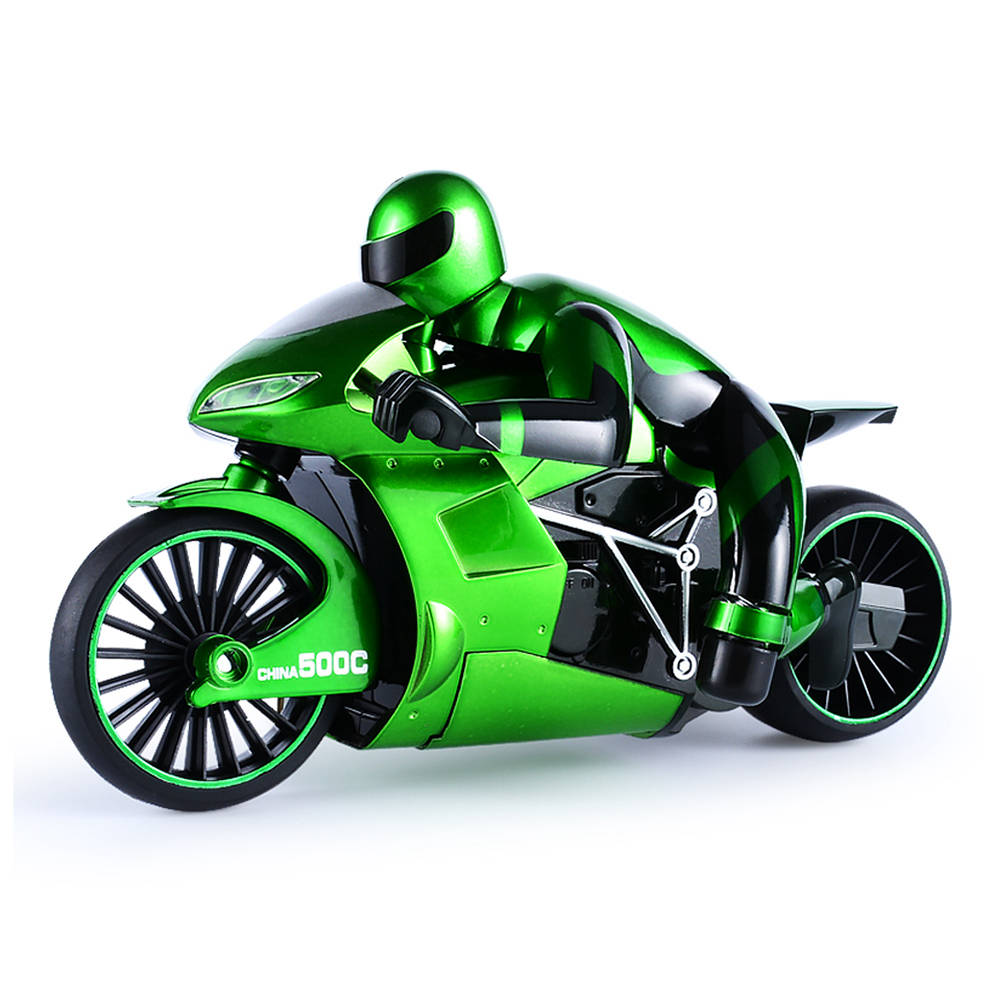 CSRC-22 2.4G 1:16 Drift RC Motorcycle LED Light RTR Green