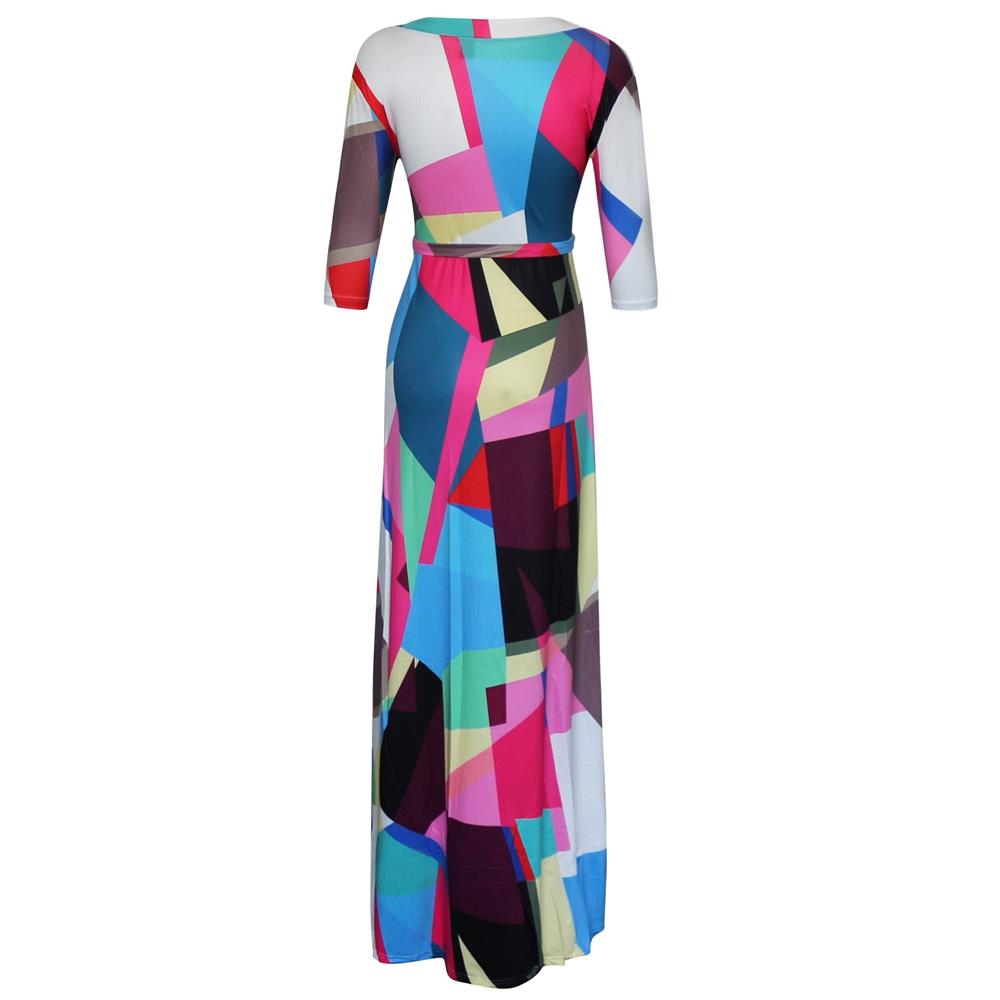 Women's Long Sleeve Split Bodycon Slim Party Dress M