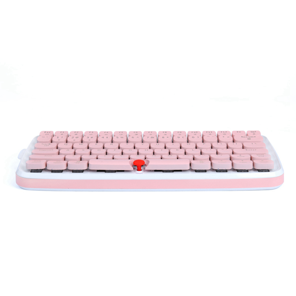 Ajazz ZERO Bluetooth Dual-mode Mechanical Keyboard Pink