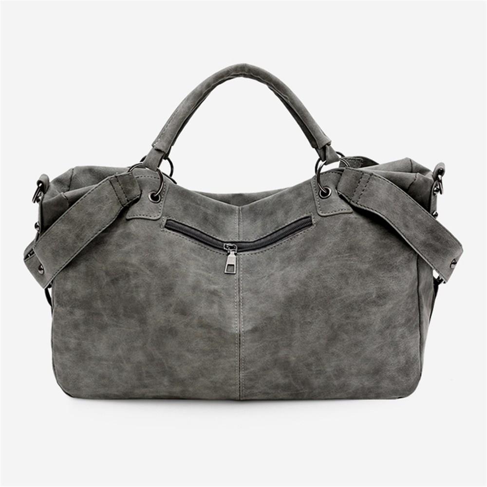 Fashion Tote Women's Crossbody Bag Handbag-Dark Gray