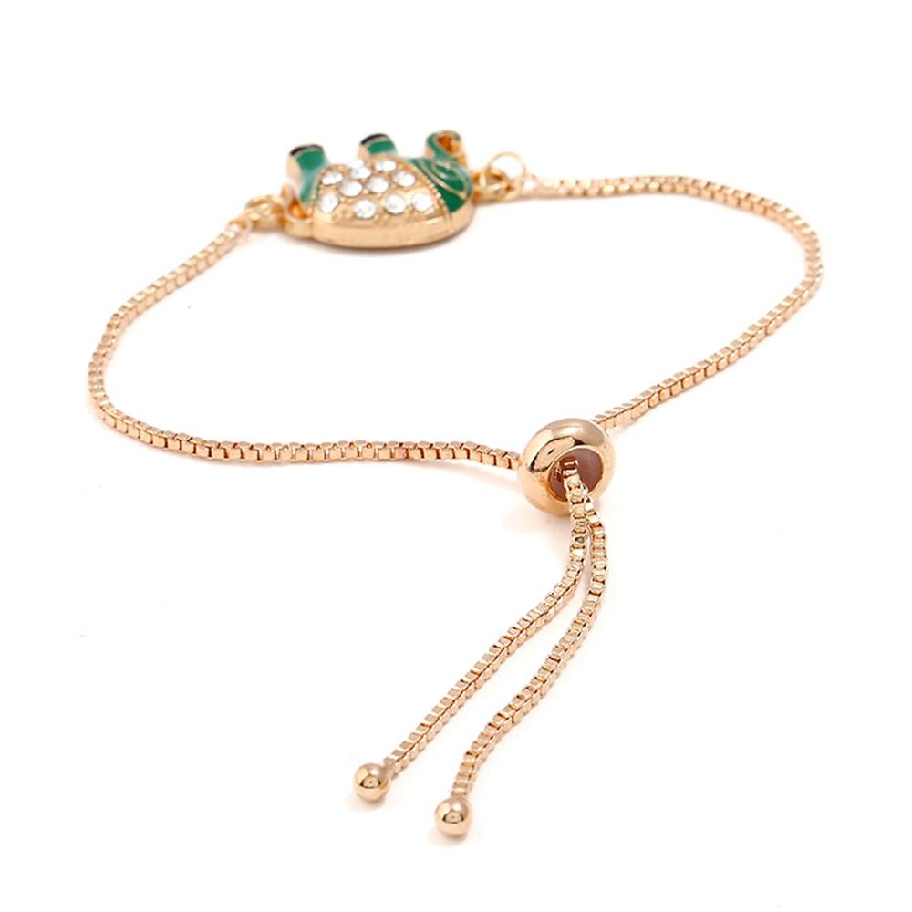 Women's Diamond Elephant Shape Bracelets Multied Colour