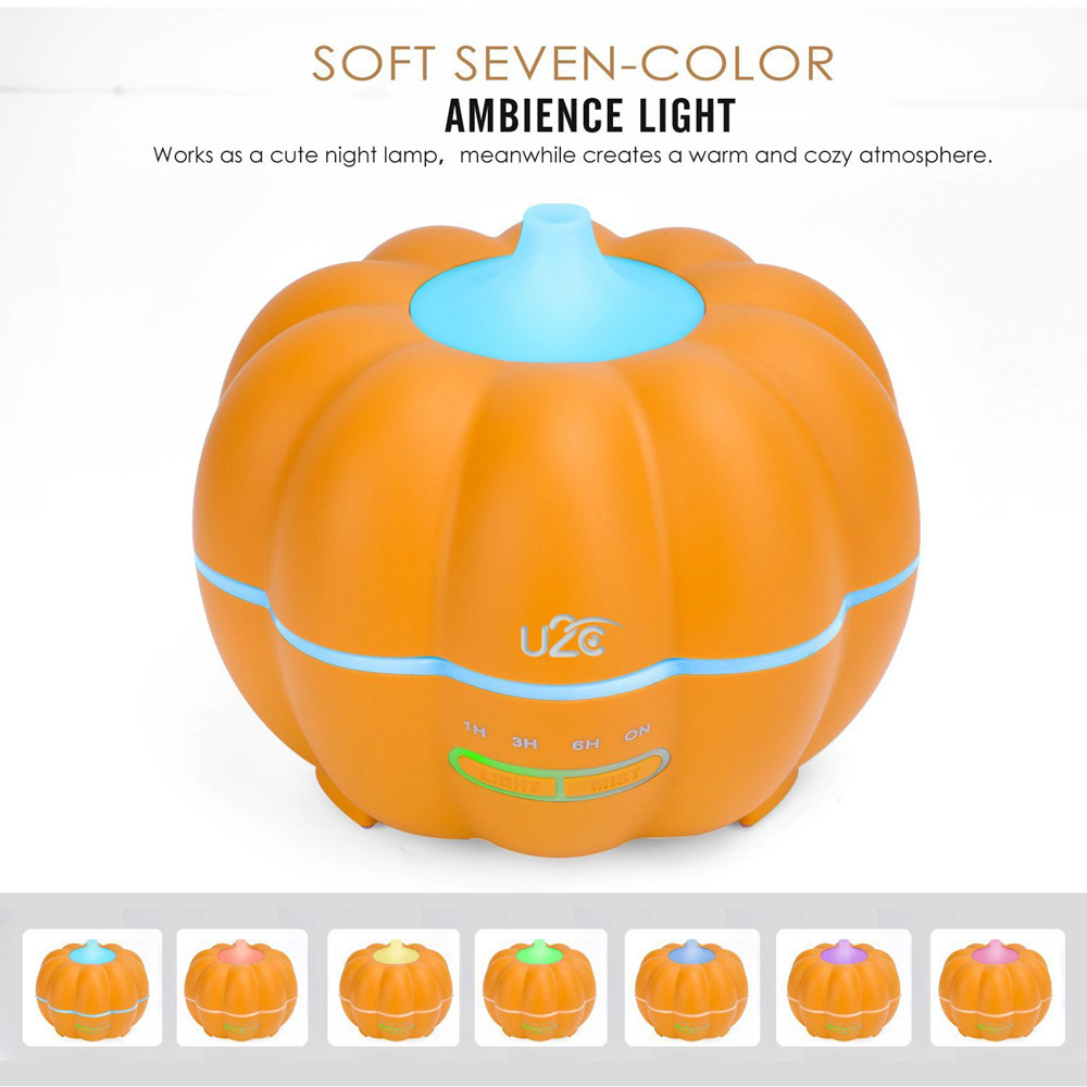 U2C Multi-Functions Essential Oil Diffuser Yellow