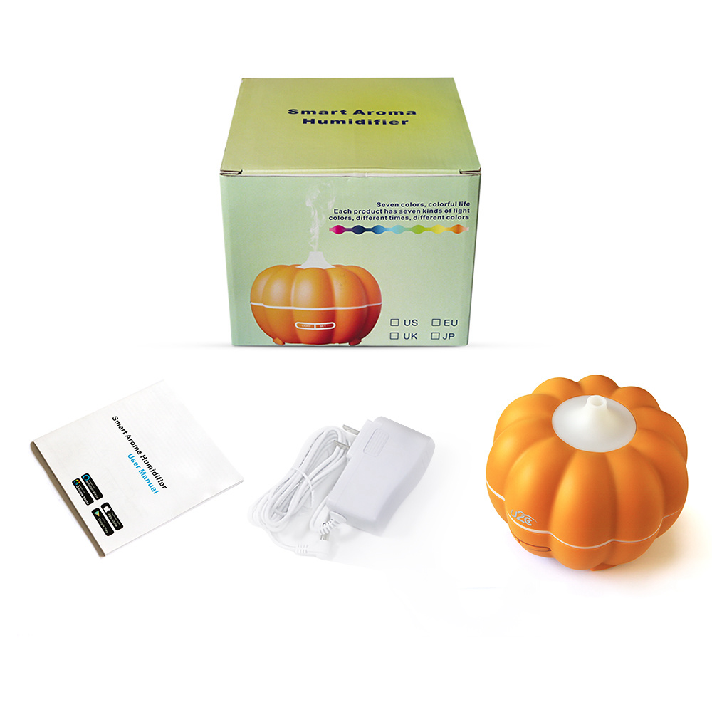 U2C WiFi APP Remote Control Essential Oil Diffuser Yellow