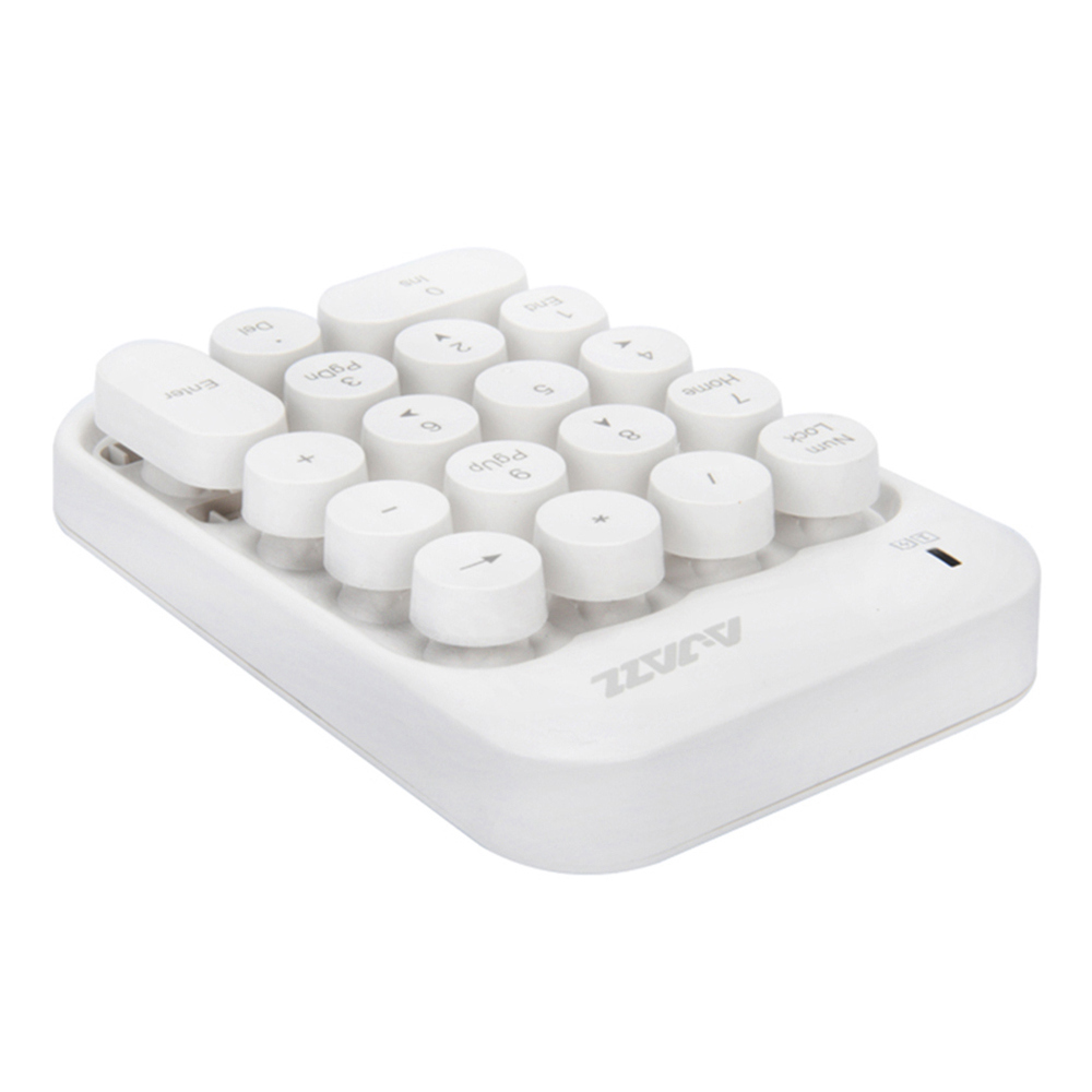 Ajazz AK18 2.4G Wireless Numeric Keypad White