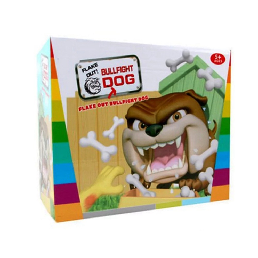 Large Careful Bulldog Bad Dog Board Game Funny Trick