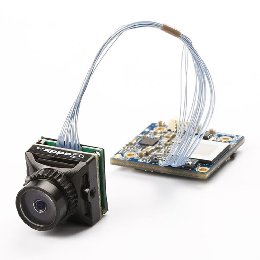 Caddx Turtle Super WDR DVR OSD Mini FPV Camera Black