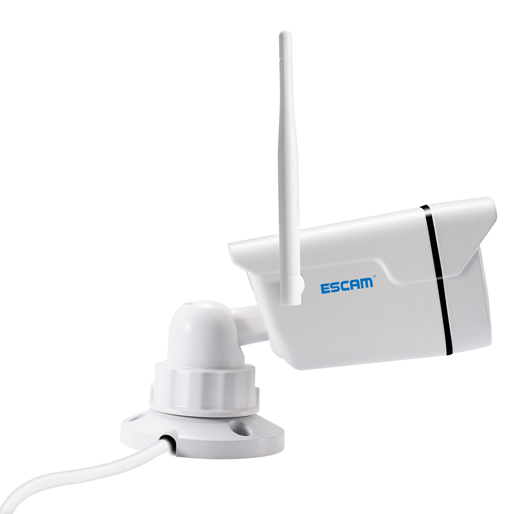 ESCAM PVR001 720P Wifi IP Camera White UK Plug