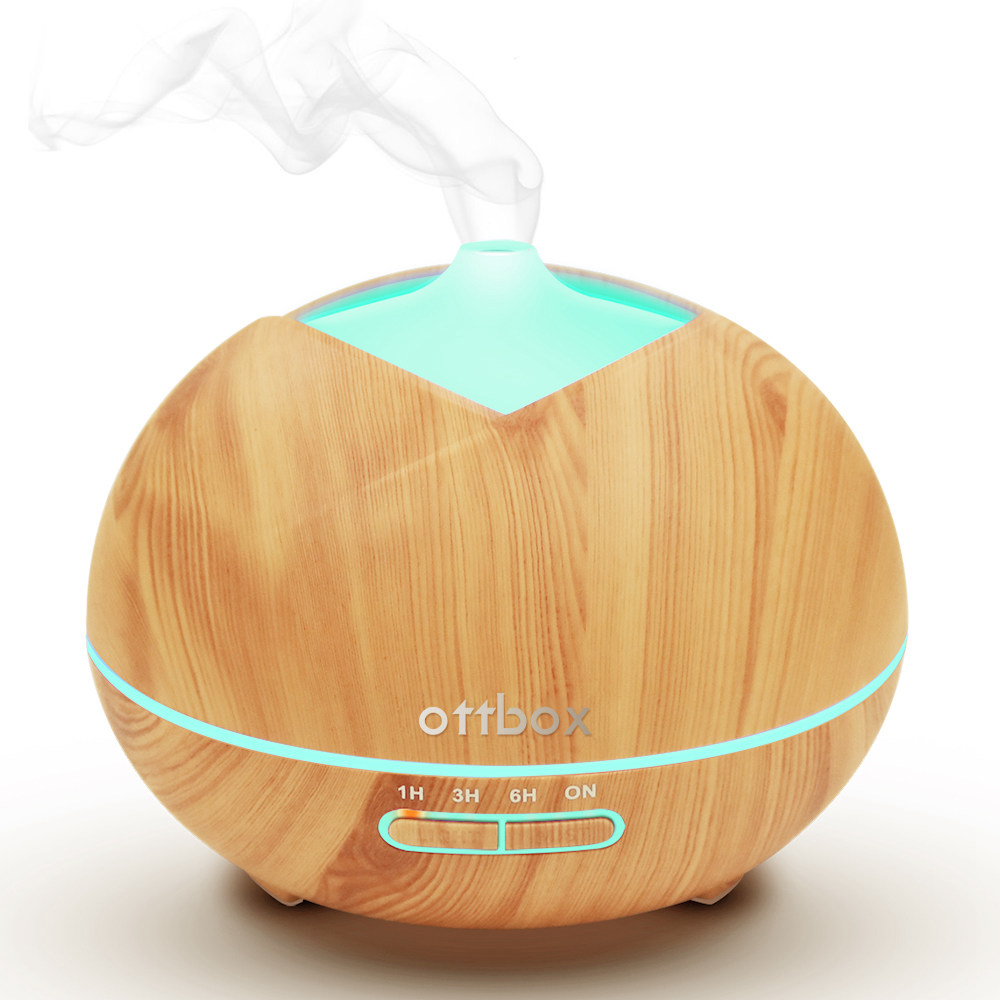 OTTBOX Multi-function Essential Oil Diffuser Wood Grain