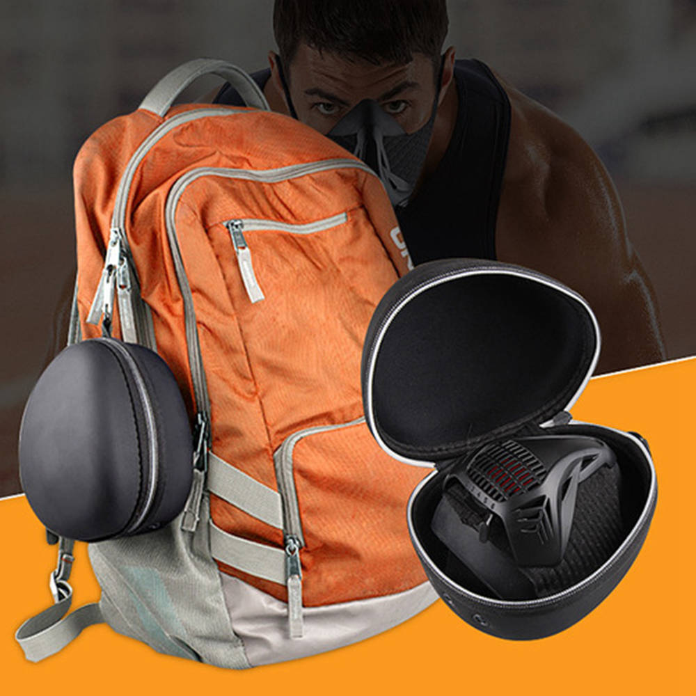 Oxygen Barrier Sports Respiratory Masks Black