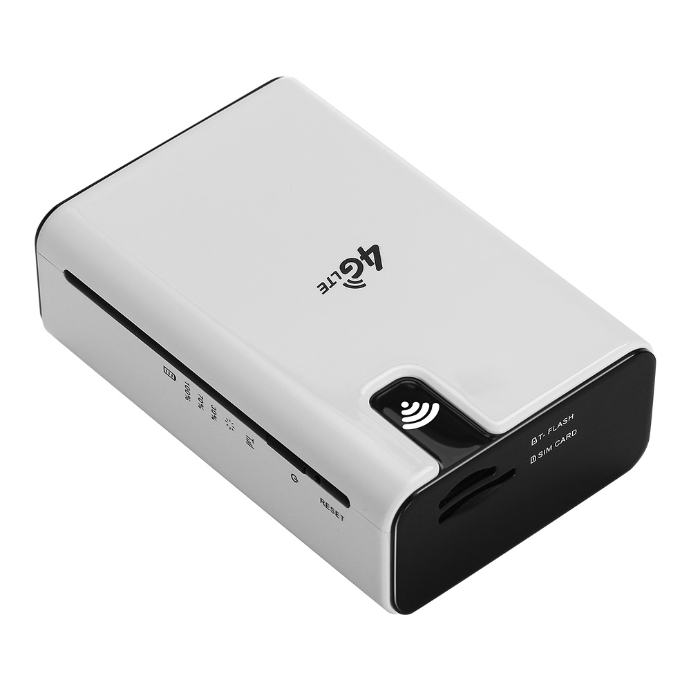 Q7 4G Wireless WIFI Mobile Router White
