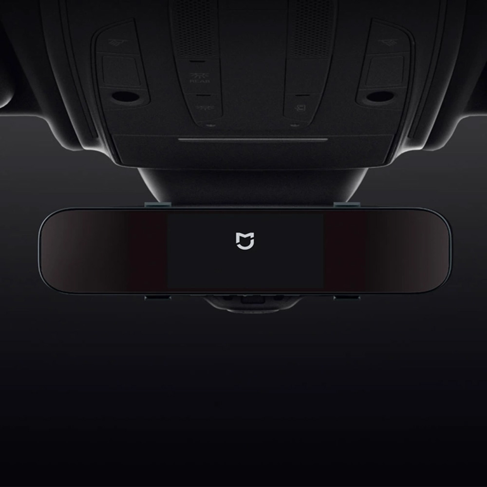 Xiaomi Mijia 5 Inch Smart Rearview Mirror Car DVR Black