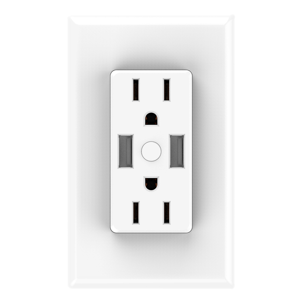 Geekbes WiFi Smart Wall Socket White US Plug
