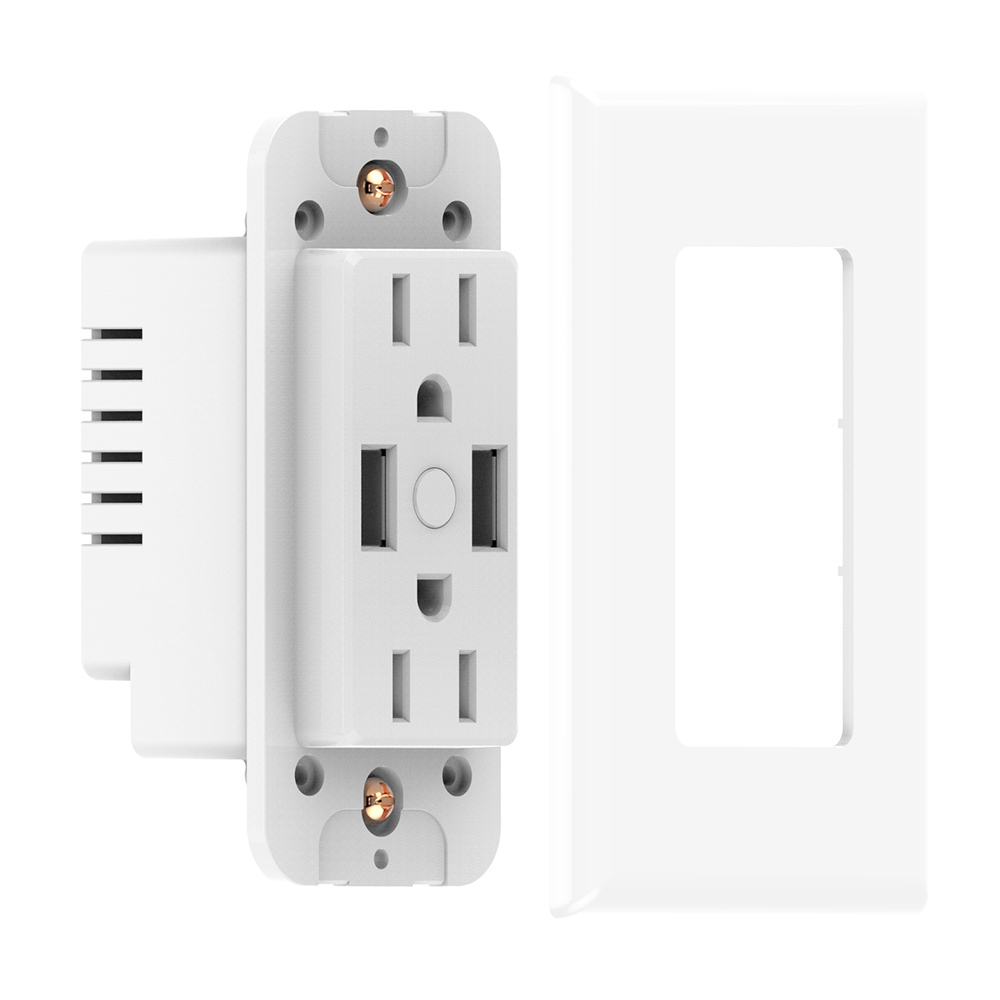 Geekbes WiFi Smart Wall Socket White US Plug