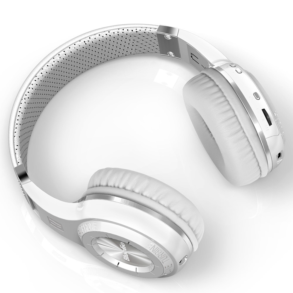 Bluedio HT Hifi Turbine Wireless Bluetooth Headphones White
