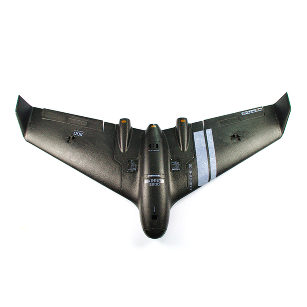 Reptile Harrier S1100 FPV Flying Wing RC Airplane KIT Black
