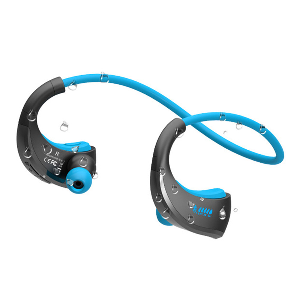 DACOM Armor G06 Bluetooth Wireless Sports Earbuds Black and Blue