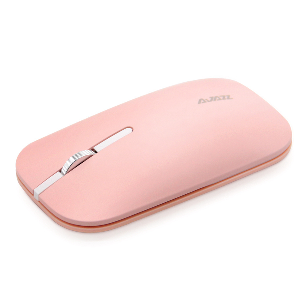 Ajazz I25 Wireless Bluetooth Mouse Pink