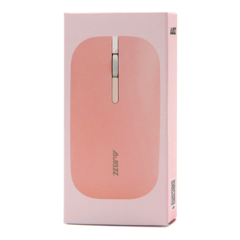 Ajazz I25 Wireless Bluetooth Mouse Pink