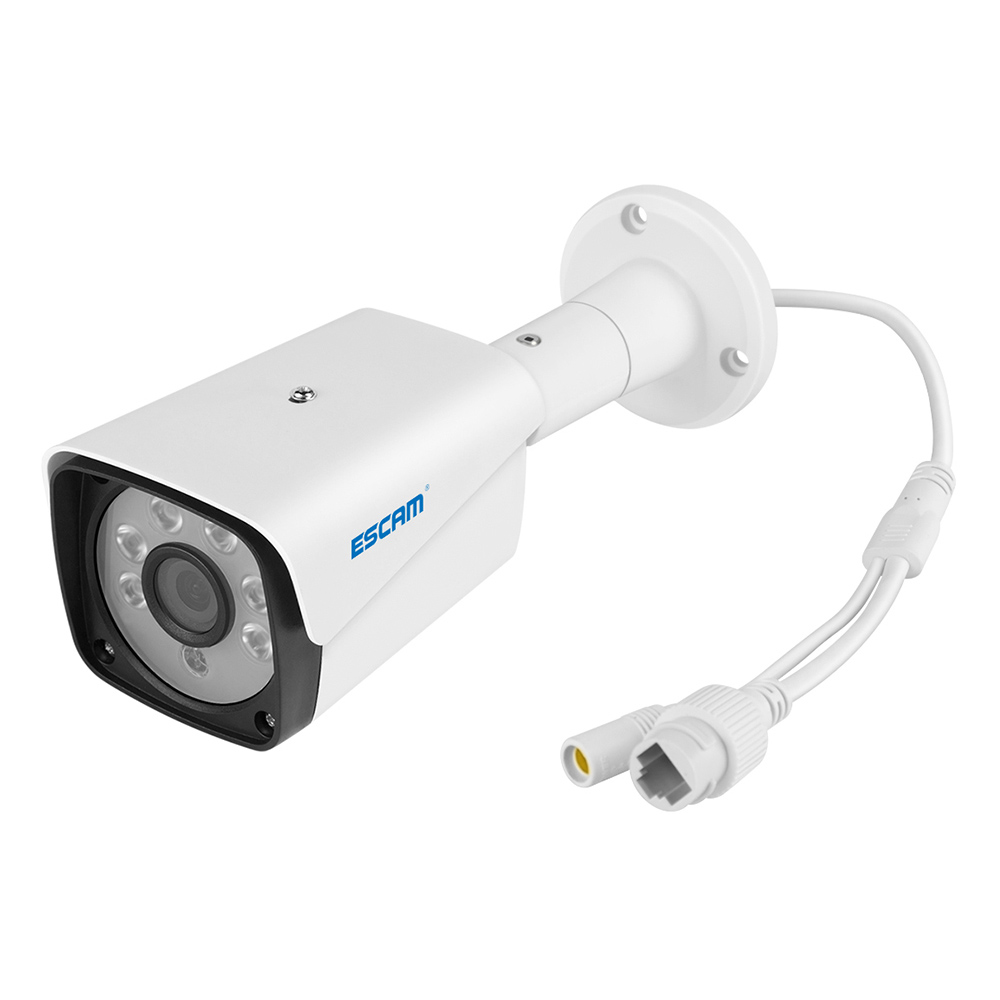 ESCAM QH002 1080P IR IP Outdoor Camera White EU Plug