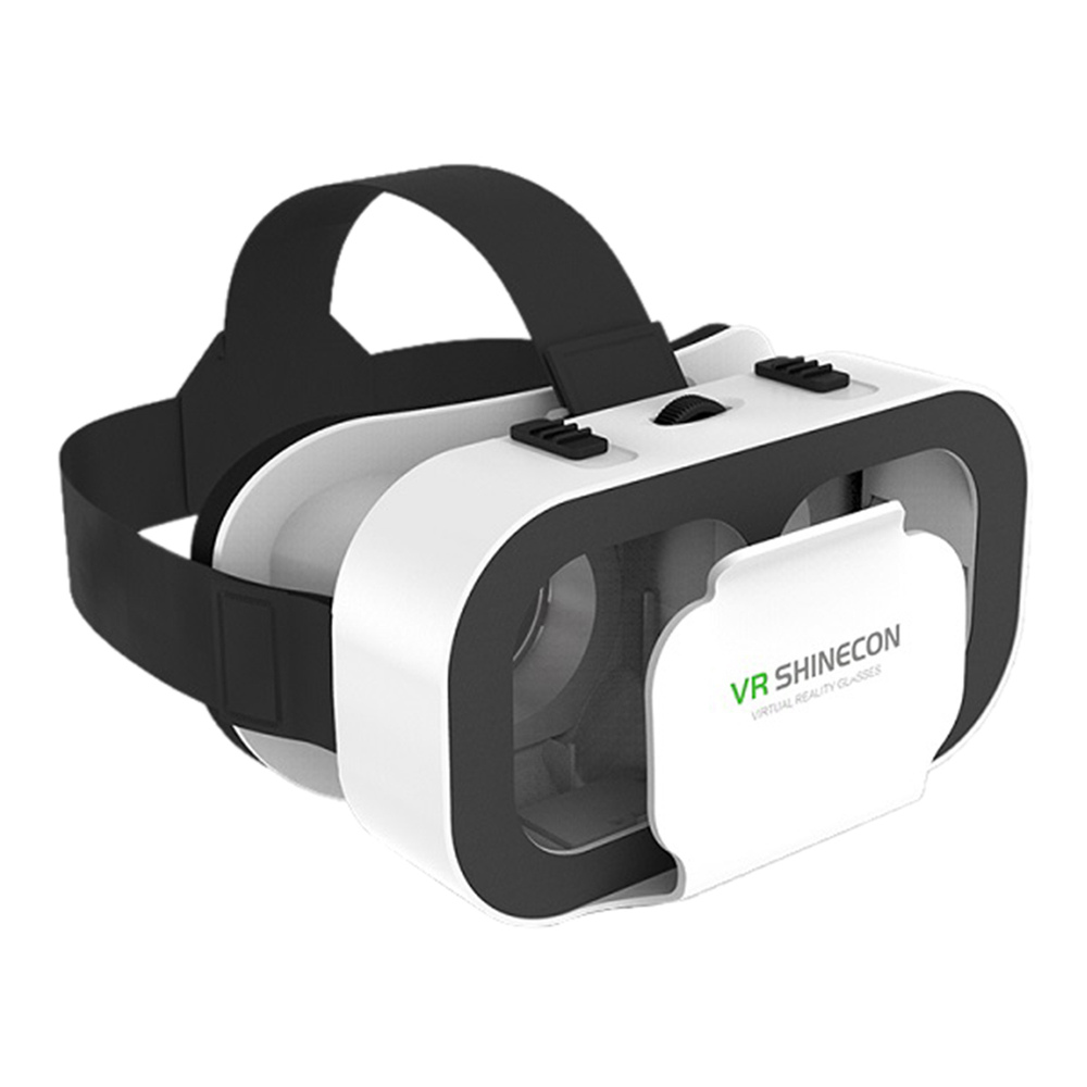 VR SHINECON SC-G05A VR Glasses 3D VR Helmet Video Glasse White
