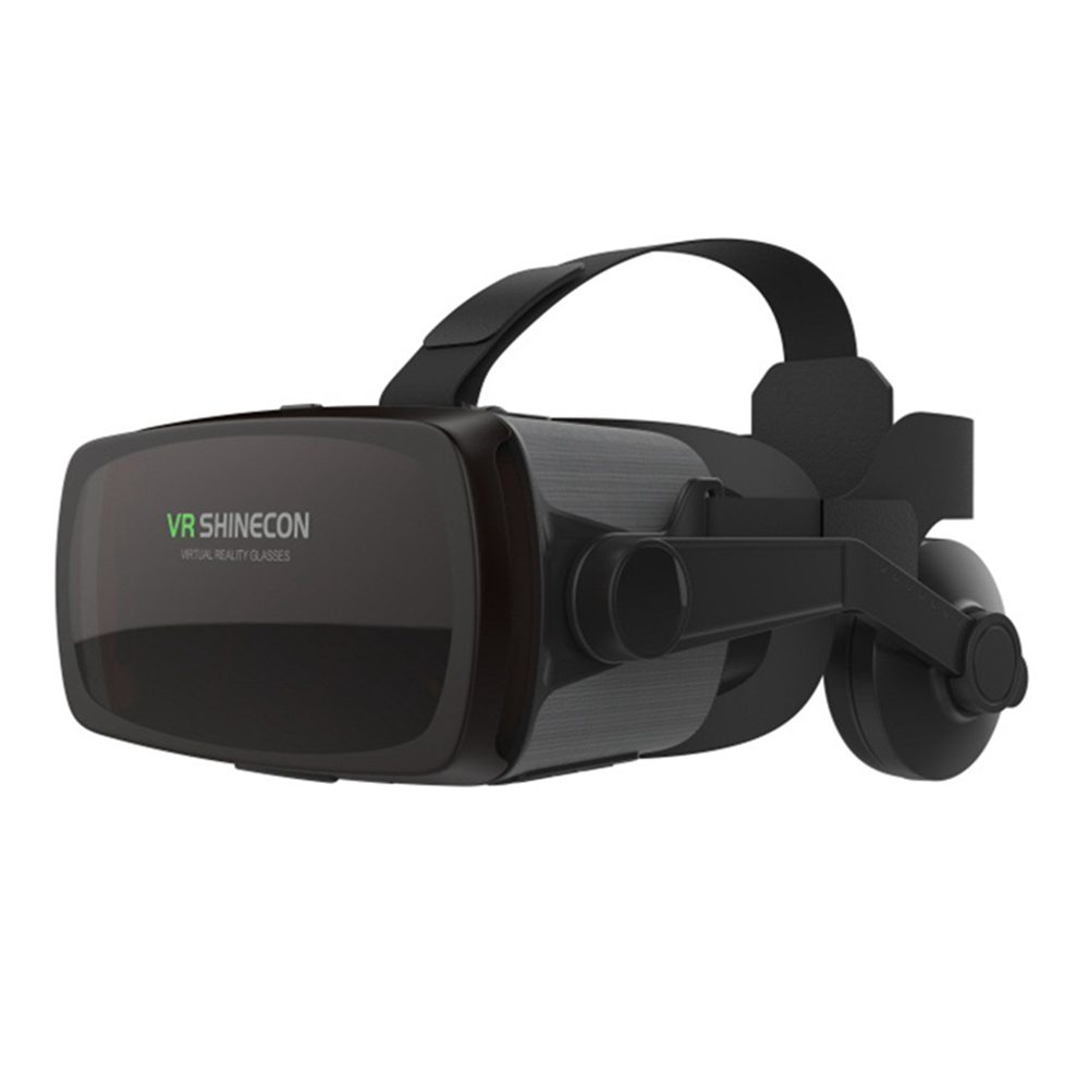 VR SHINECON SC-G07E 3D VR Glasses Headset Black