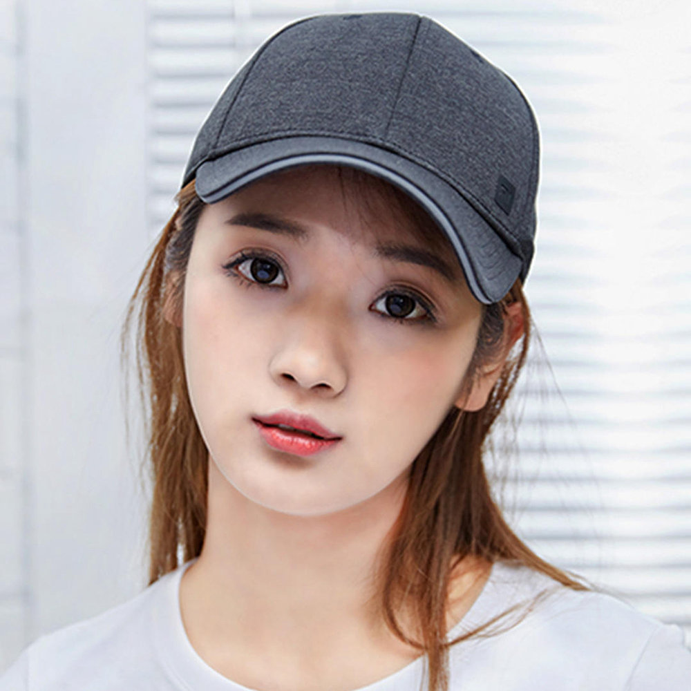 Xiaomi Youpin Solid Color Baseball Cap Hip Hop Hat Black