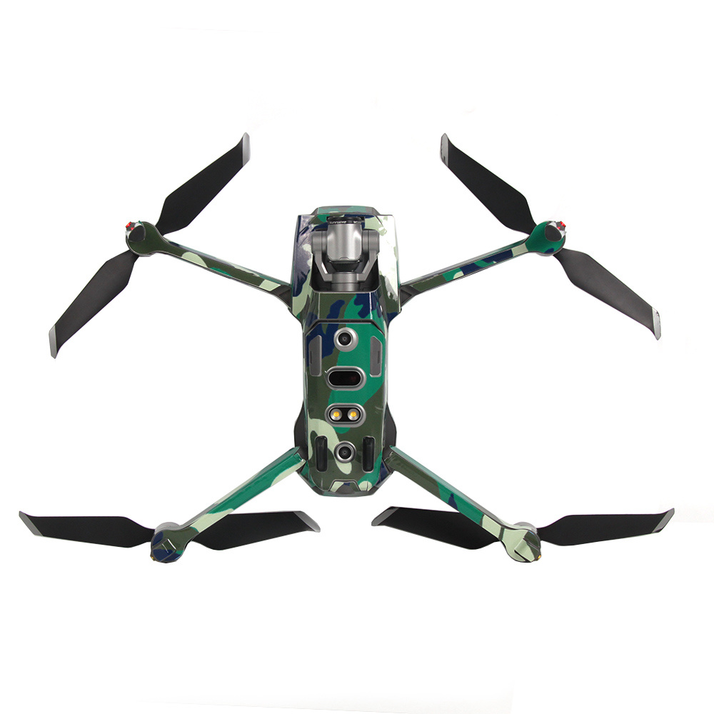 Sunnylife PVC Stickers DJI Mavic 2 Pro Zoom RC Drone Green Camouflage