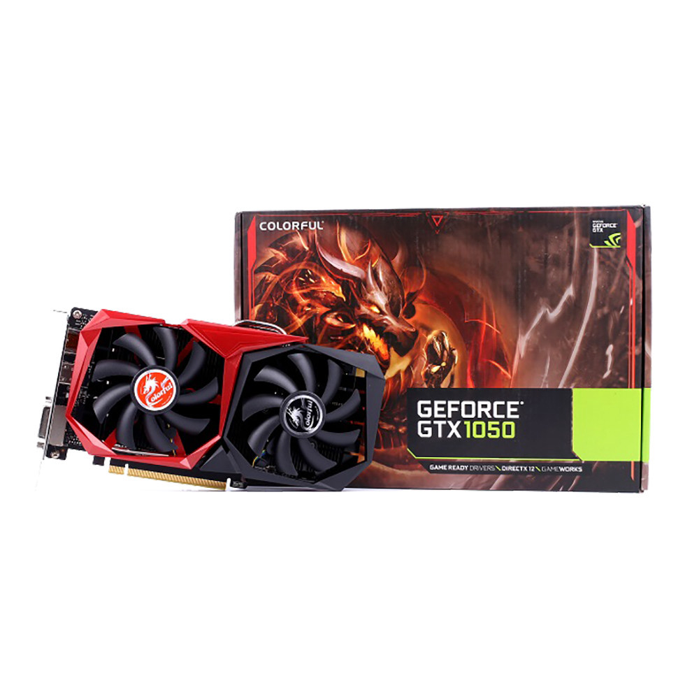 Colorful GTX 1050 NB 3G Video Graphics Card Black
